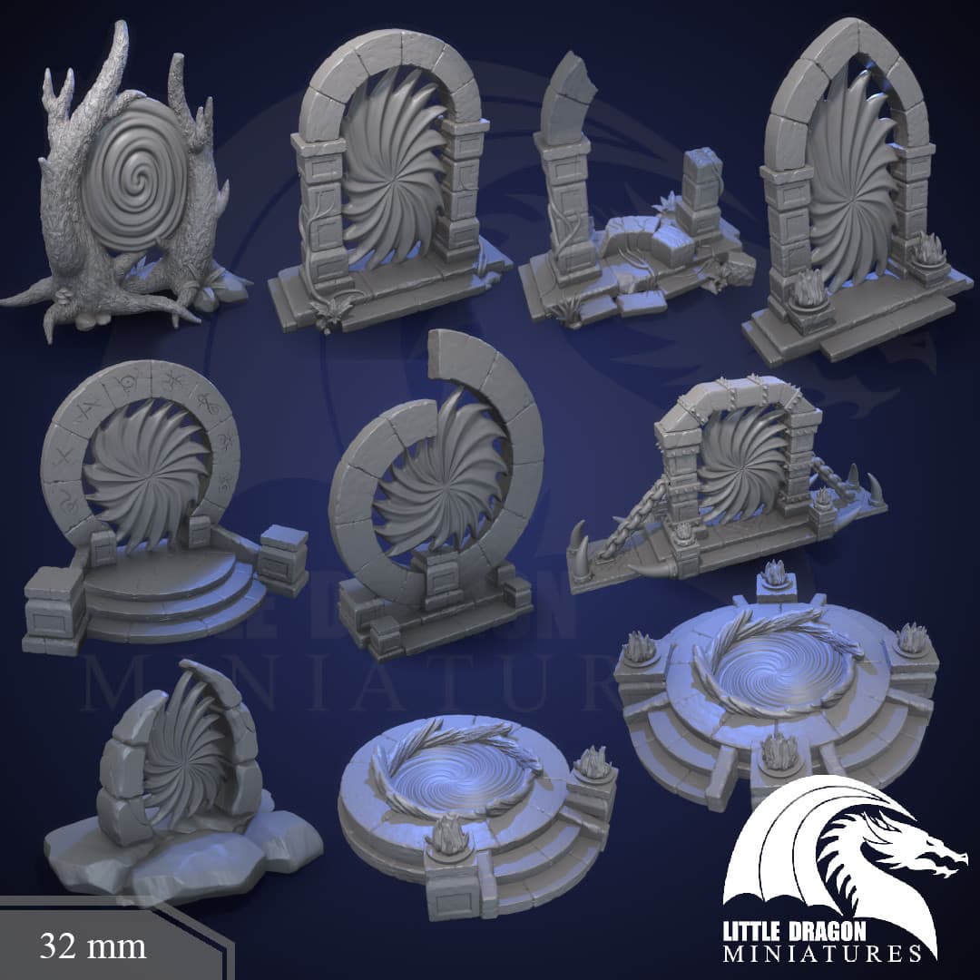 Portal Pack by Little Dragon Miniatures - MiniHoarder