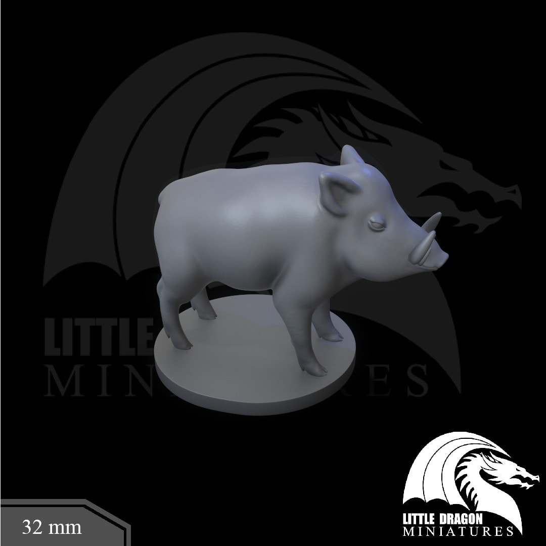 Hog by Little Dragon Miniatures - MiniHoarder