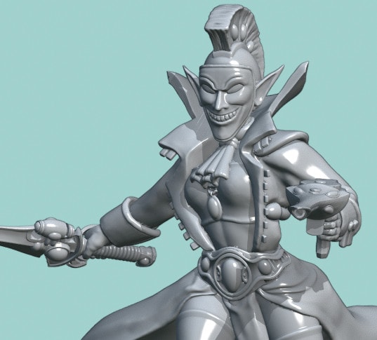 Elven Carnivale Leader by LeesedRenfort Designs - MiniHoarder