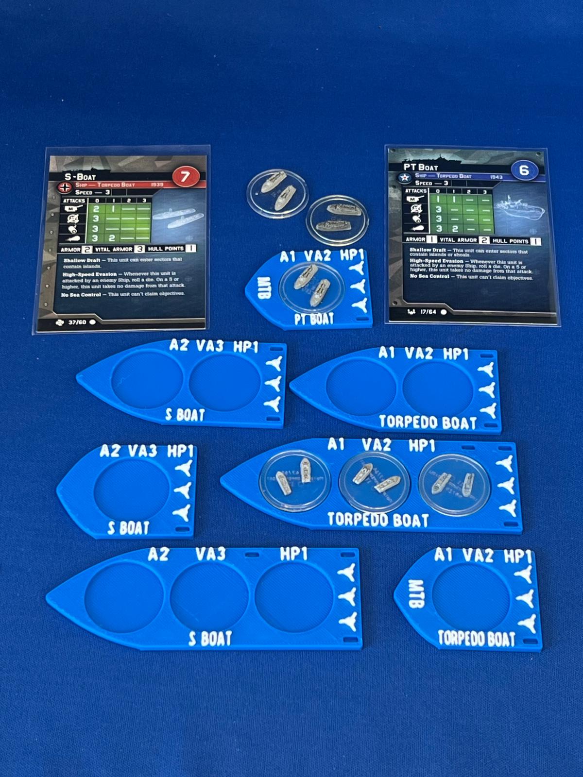 War at Sea All Nations Torpedo Boats - Game Aid by The Fun Kingdom ...