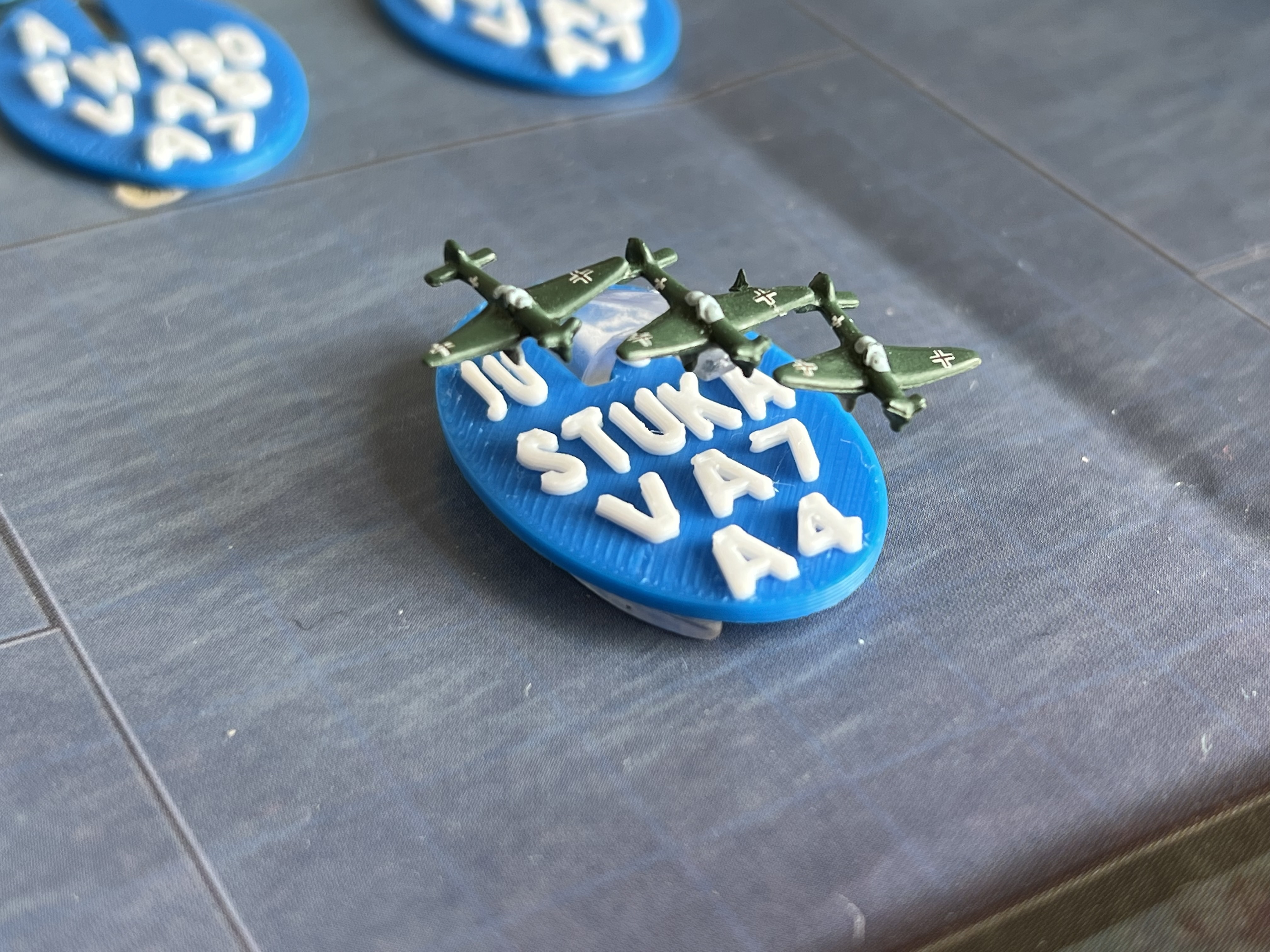 War at Sea British Martlet Mk. II Fighter Plane Base - Game Aid by The ...