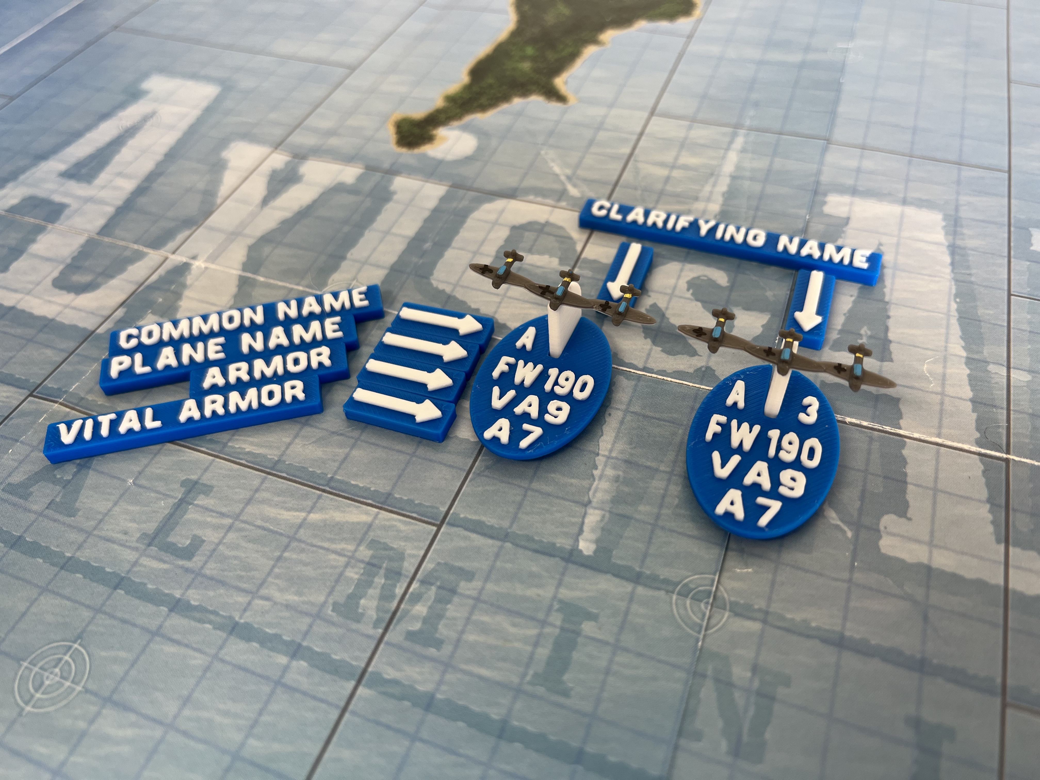 War at Sea IJN Emily Plane Base - Game Aid by The Fun Kingdom - Wargaming3D