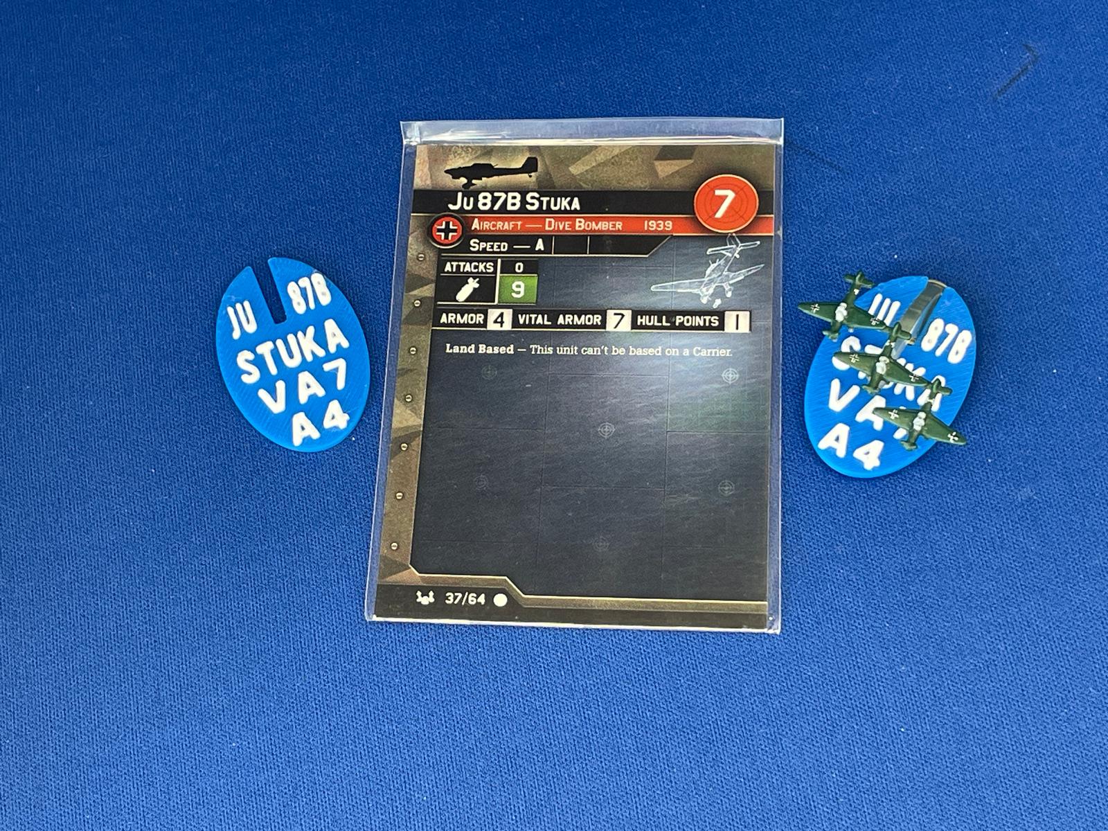 War at Sea German Stuka Plane Base - Game Aid by The Fun Kingdom ...