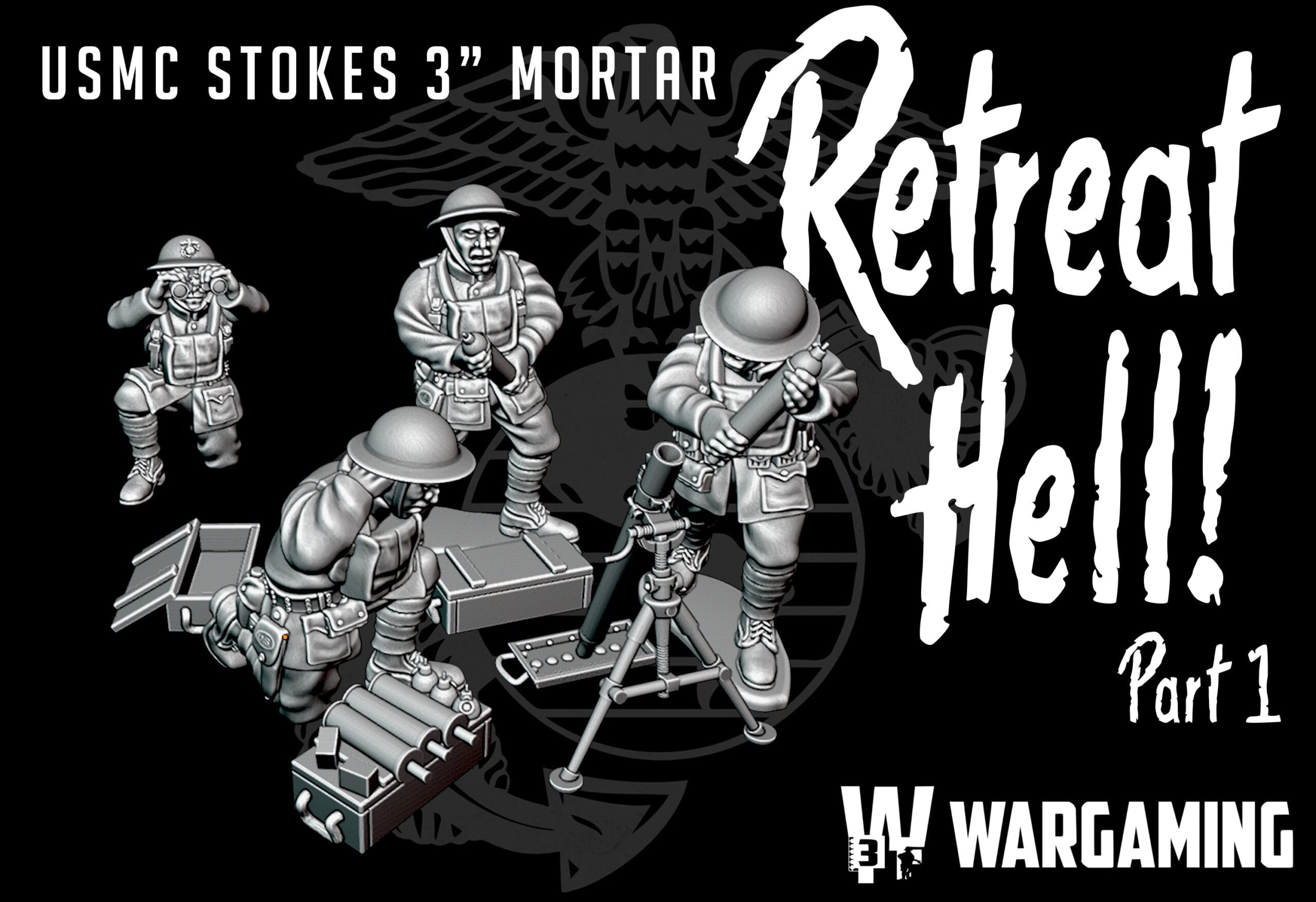Retreat Hell! Part 1 USMC Stokes 3" Mortar by matthew.webb - Wargaming3D