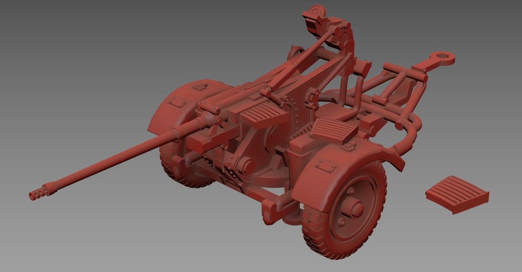 German Flak 30 Autocannon by matthew.webb - Wargaming3D