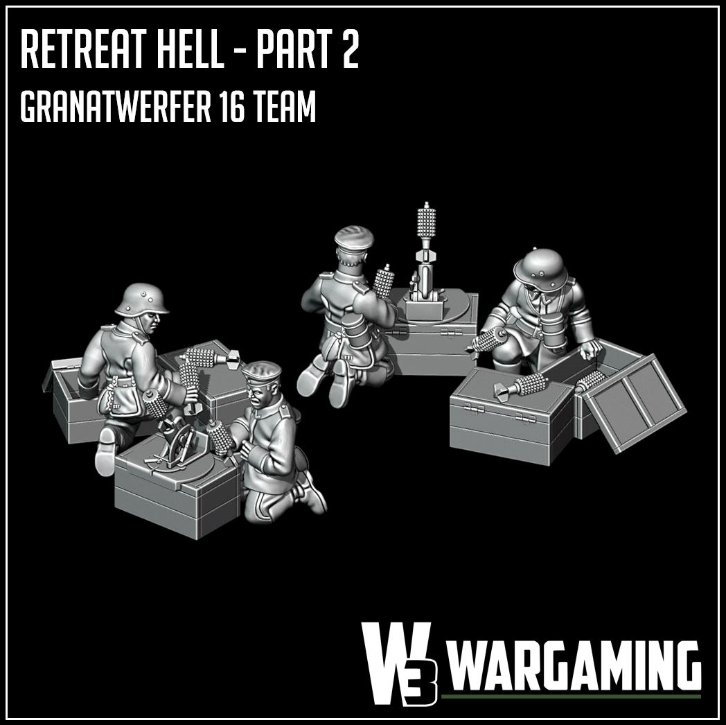 Retreat Hell - Part2 - Imperial Germany - Granatwerfer 16 Team by ...