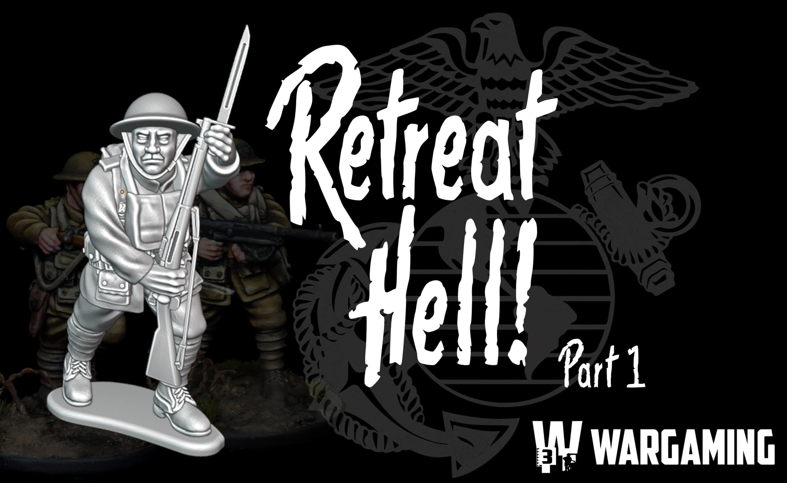 Retreat Hell! Part 1 Sample Figure by matthew.webb - Wargaming3D