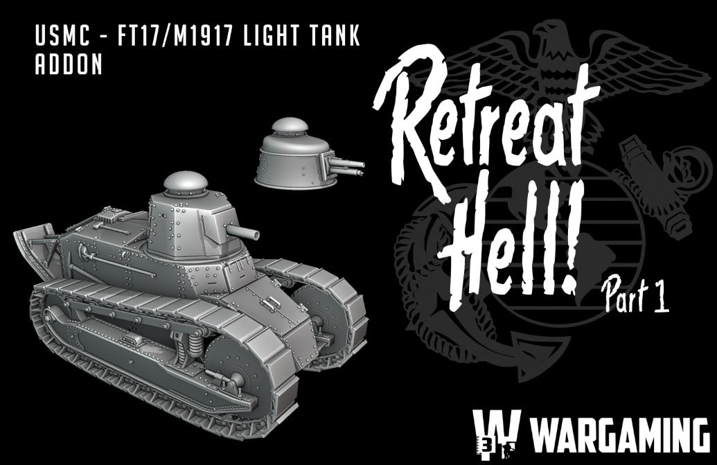 Retreat Hell! Part 1 FT17/M1917 Light Tank by matthew.webb - Wargaming3D