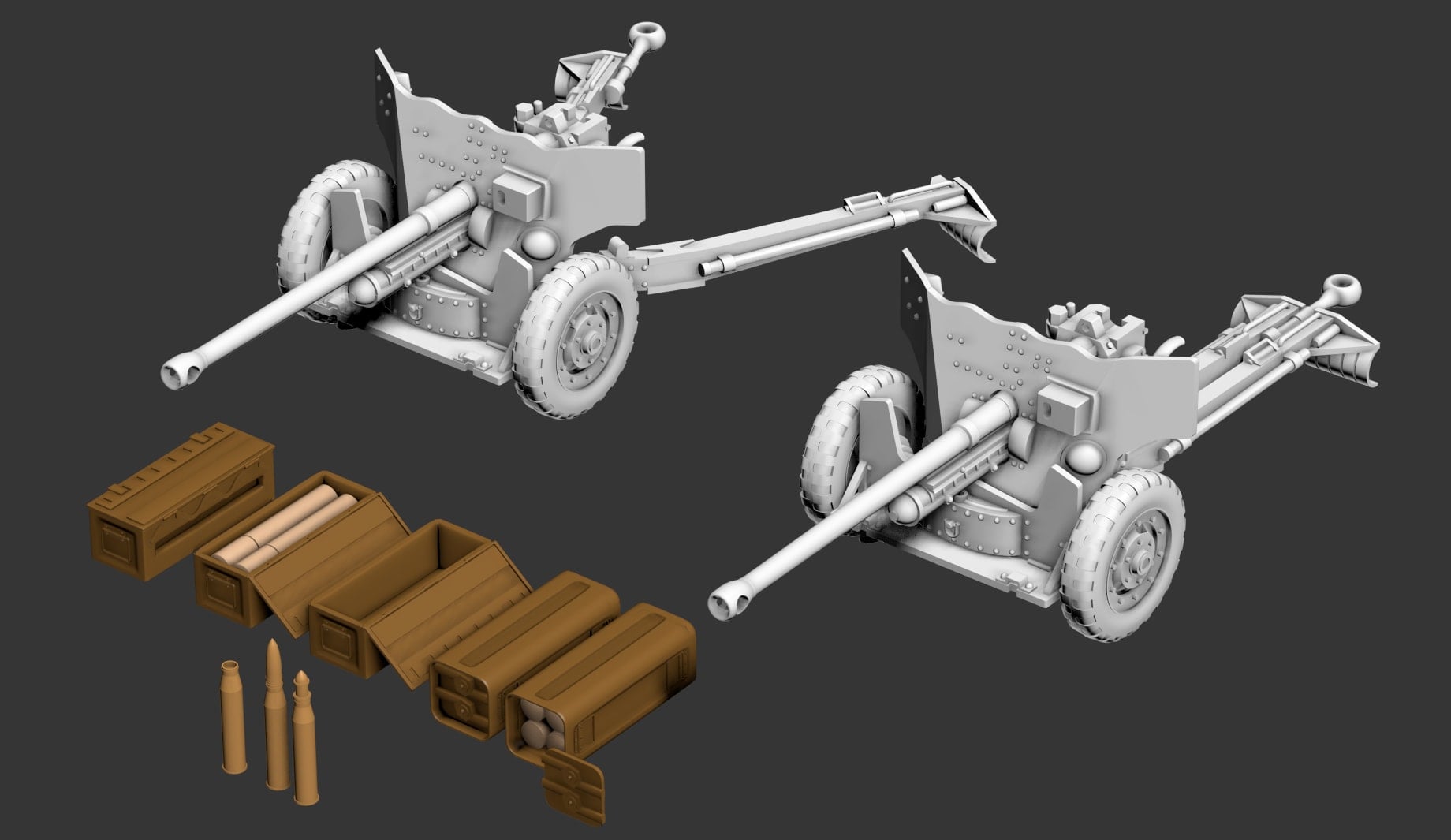 QF 6 Pounder AT Gun by matthew.webb - Wargaming3D