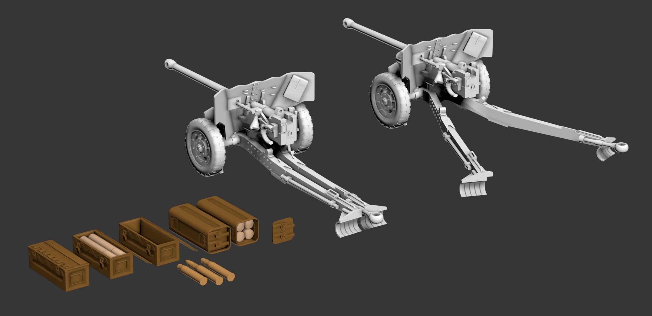 QF 6 Pounder AT Gun by matthew.webb - Wargaming3D
