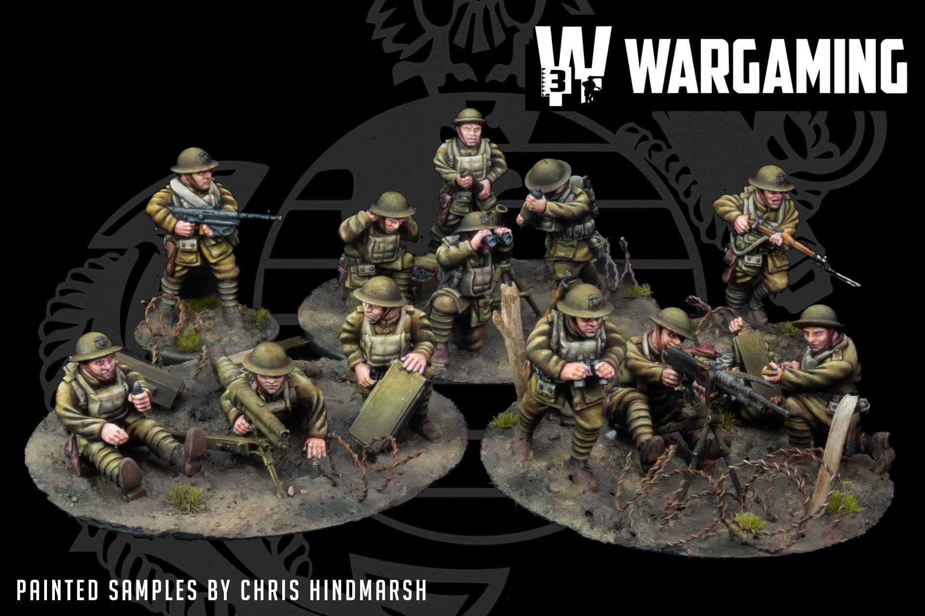 Retreat Hell! USMC - Trench Mortar 58 No2 by Matthew Webb - Wargaming3D