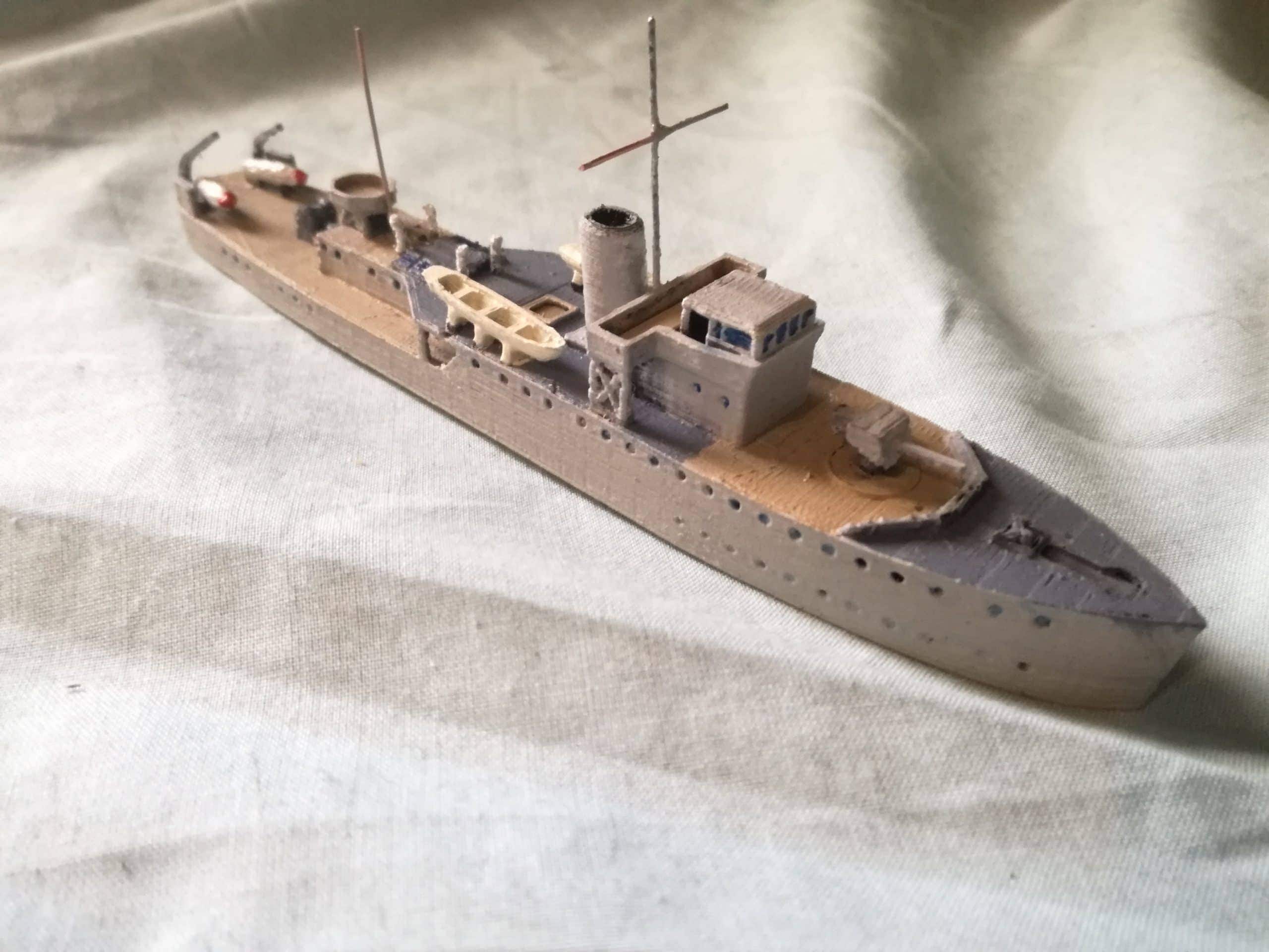 Bangor class Minesweeper by gilamonster.A - Wargaming3D