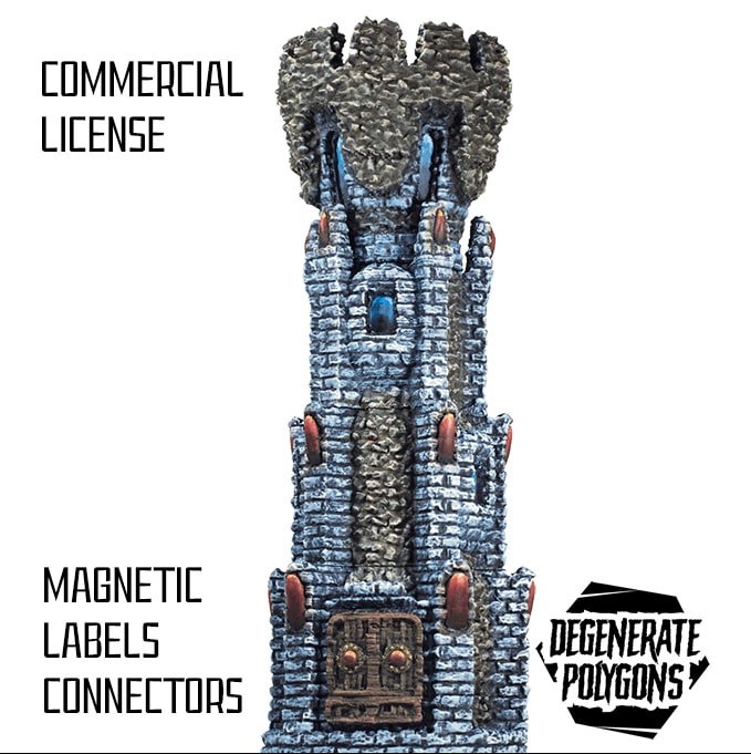 Commercial - Initiative Tower - The Wizard's Tower - Magnetic Variant ...
