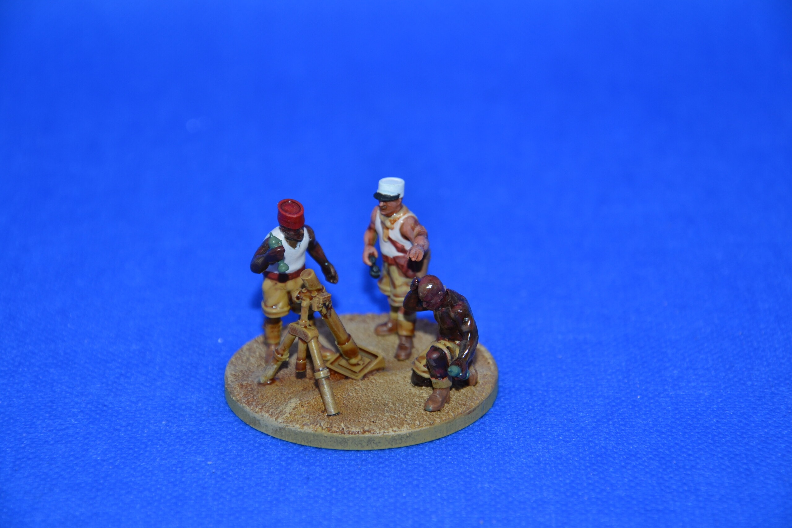 Free French 81mm Brandt Medium mortar team by Ludocortorum - Wargaming3D