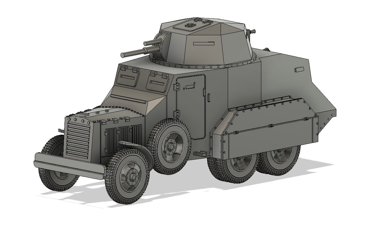 AutoBlinda 611 by Ludocortorum - Wargaming3D