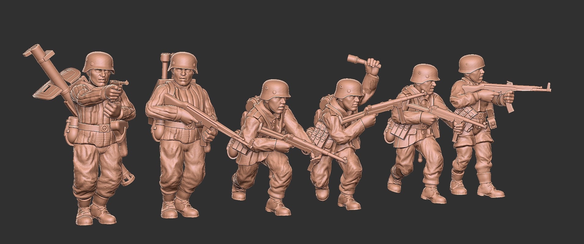 german_squad003 by Eugene Smichnik - Wargaming3D