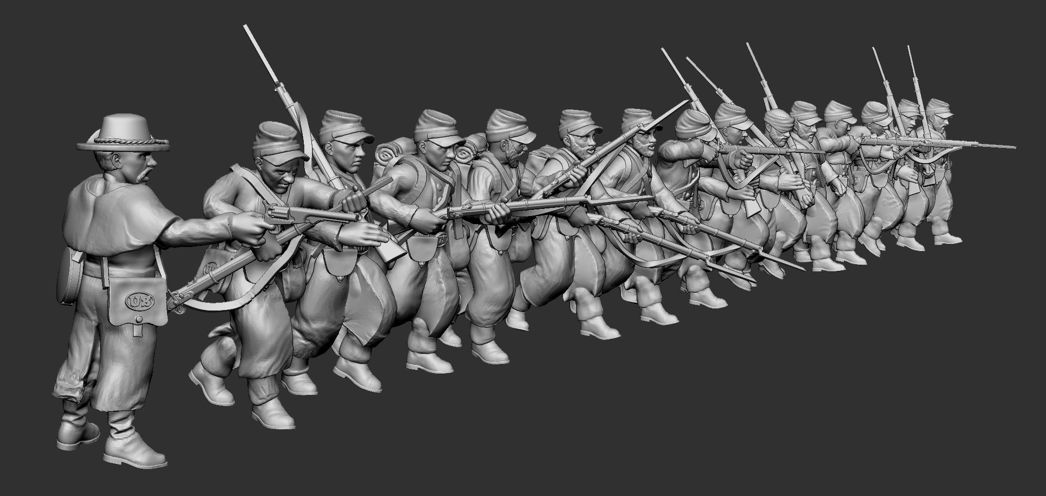 American civil war Union Infantry Great Coat by EugeneSmichnik ...