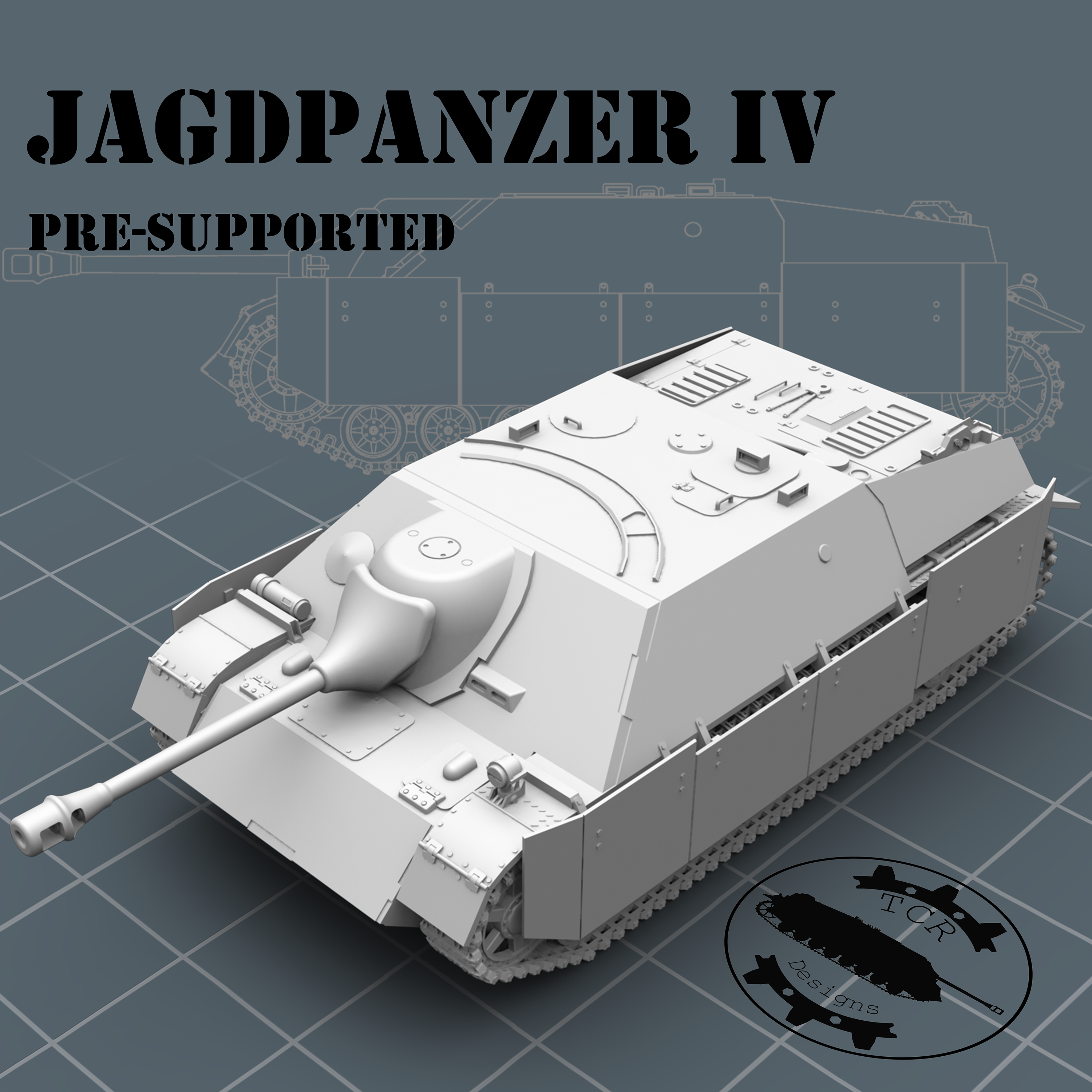 Jagdpanzer IV (L/48) Tank Destroyer by TCR Designs - Wargaming3D