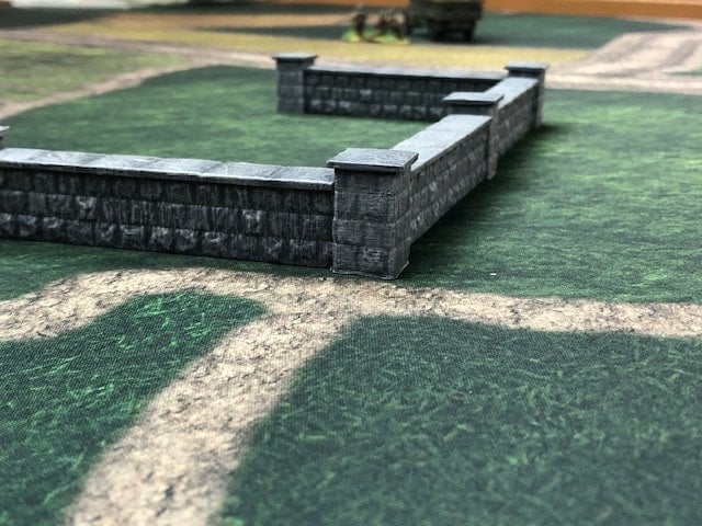 Stone Wall by Sargent's War Gaming - Wargaming3D