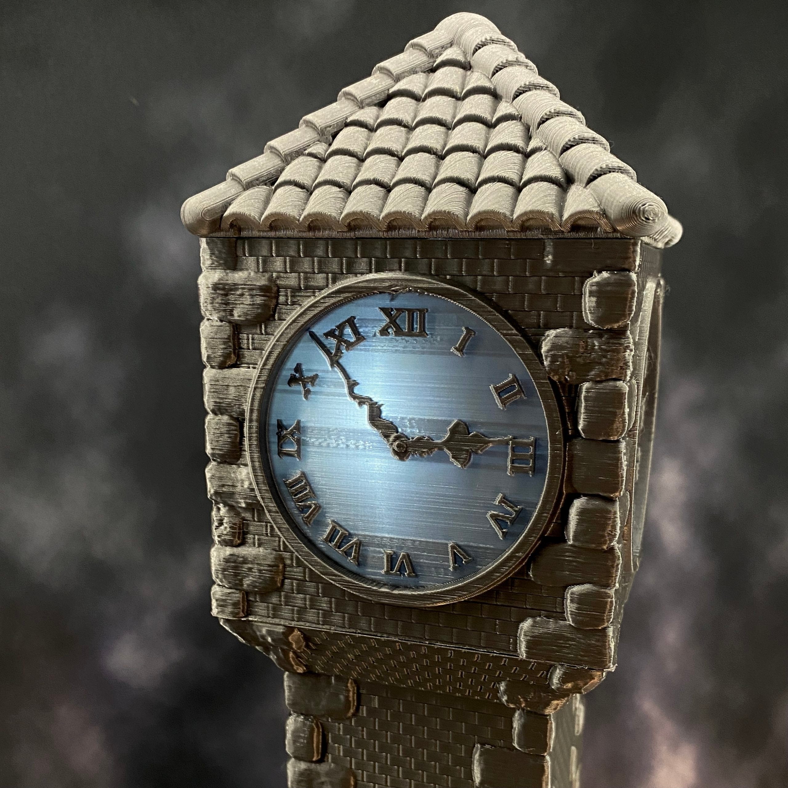 Light Up Clock Tower by Top Doug Design - MiniHoarder