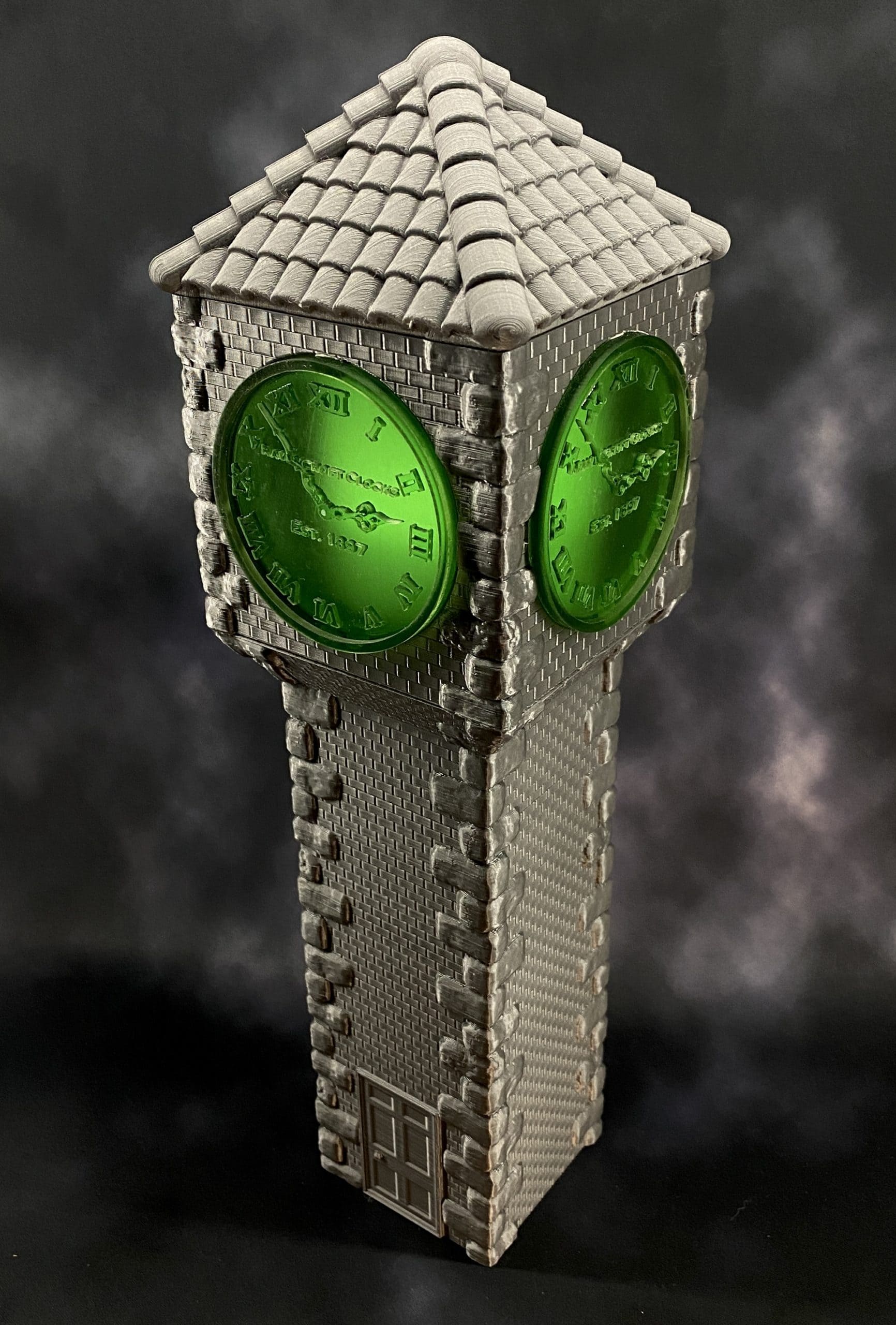 Light Up Clock Tower by Top Doug Design - MiniHoarder