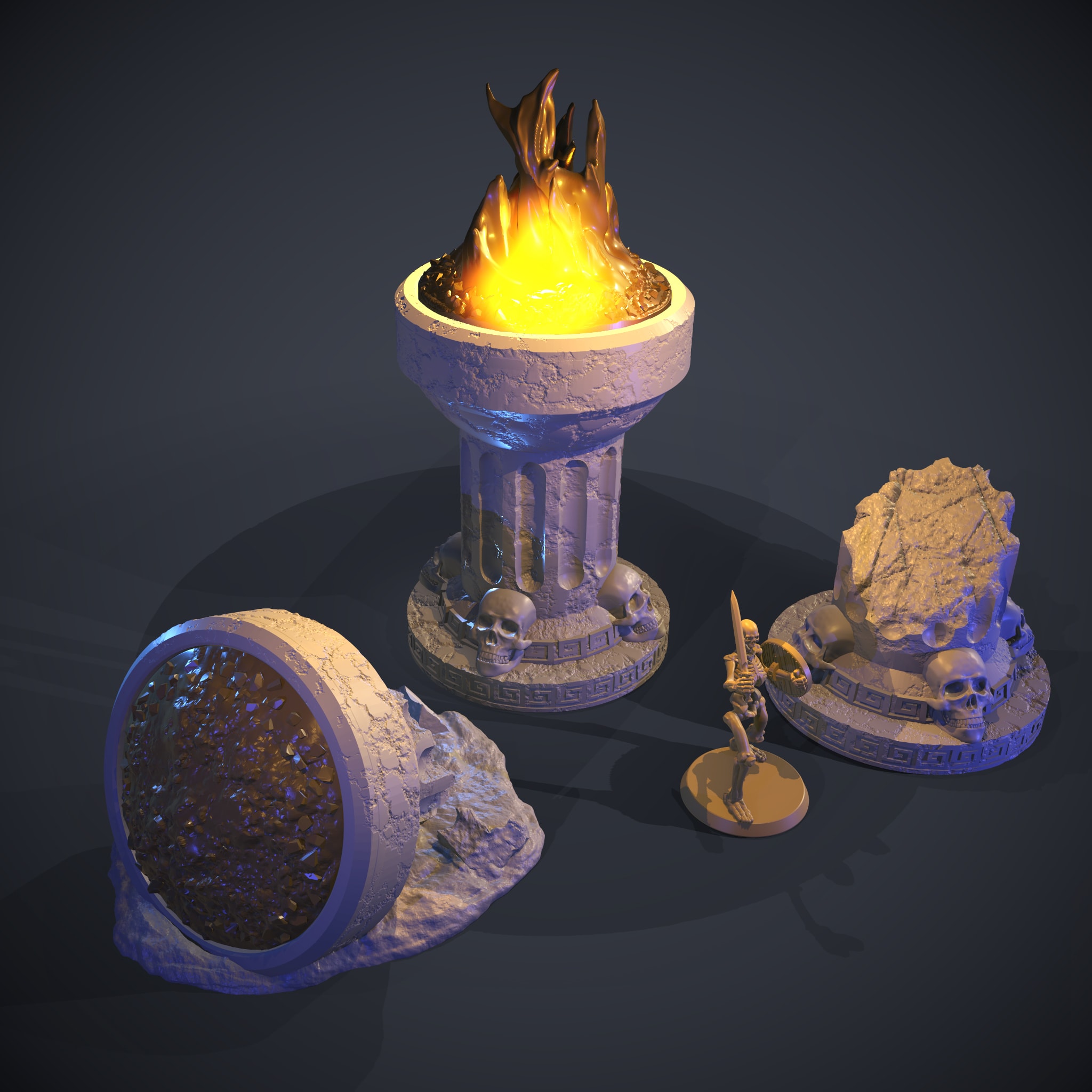 Temple Brazier by Top Doug Design - MiniHoarder