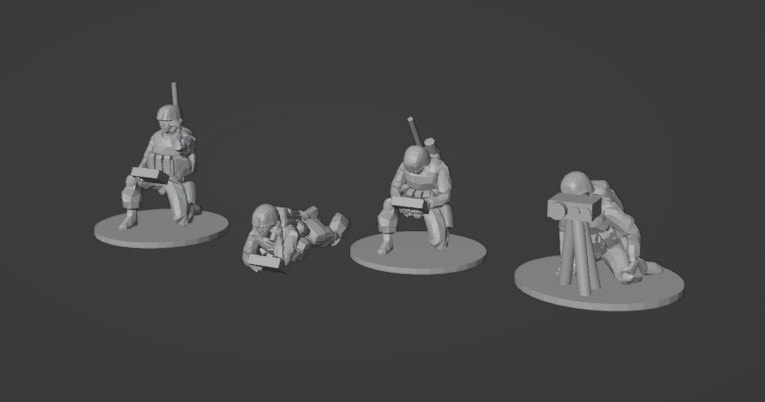 15mm Modern US Marines by Maneuver Miniatures - Wargaming3D