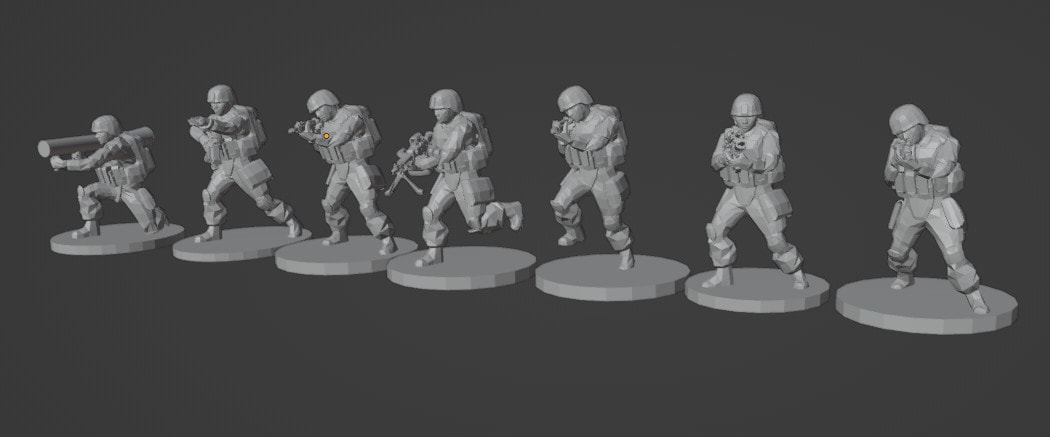 15mm Modern US Marines by Maneuver Miniatures - Wargaming3D