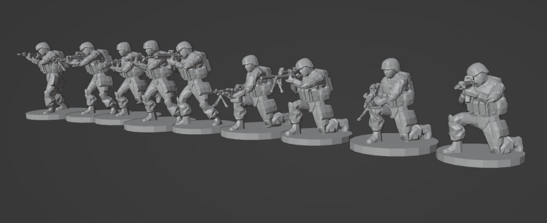 15mm Modern US Marines by Maneuver Miniatures - Wargaming3D