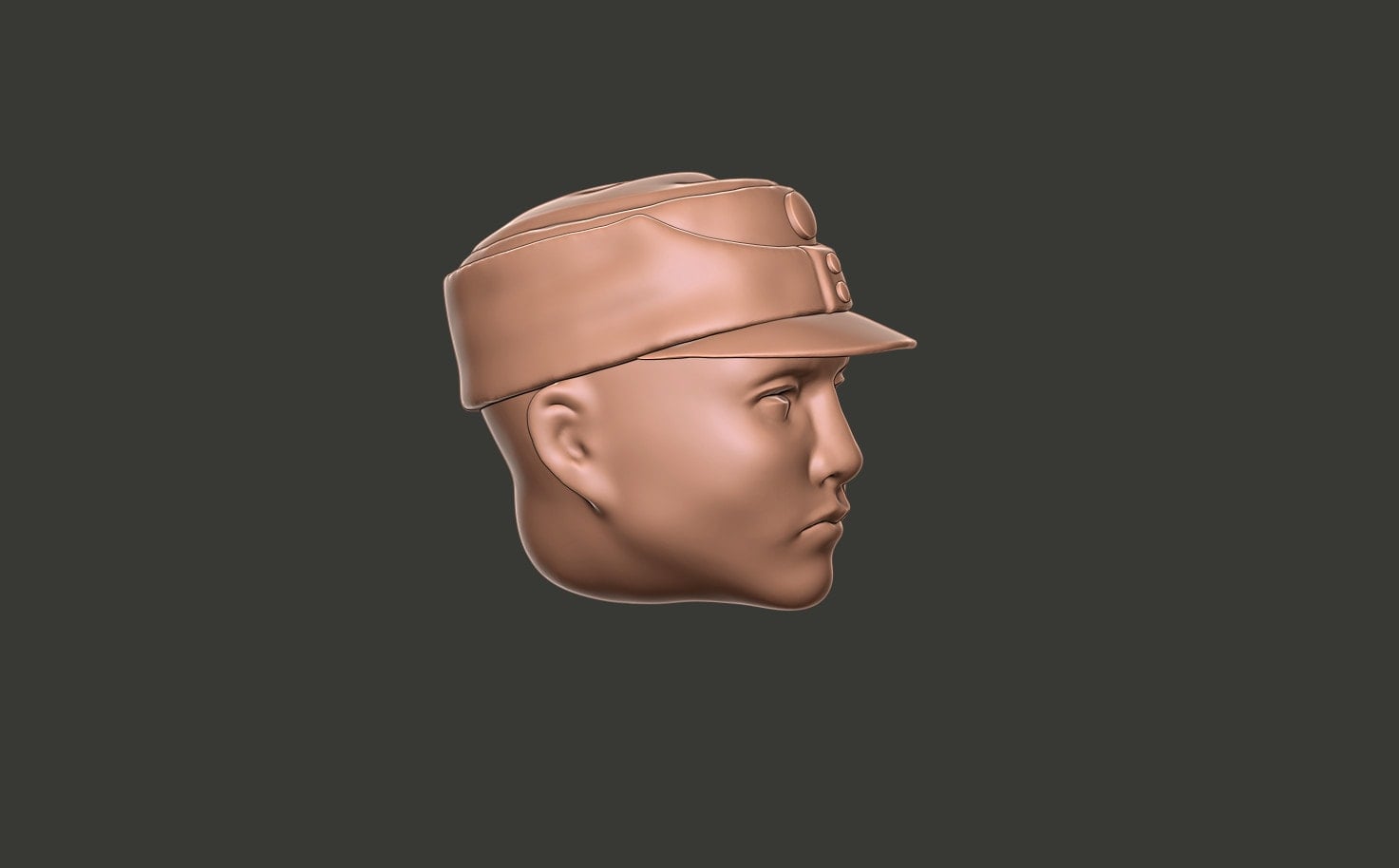 WW2 KMT Nationalist Chinese Heads in Field Caps by Imperialis ...