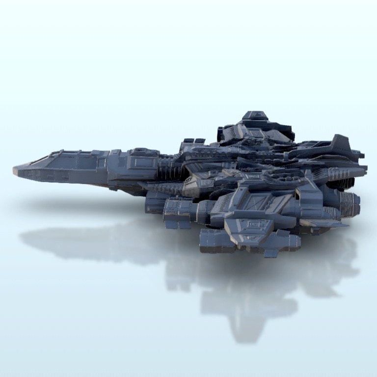 Chryson spaceship 27 by Hartolia Miniatures - MiniHoarder