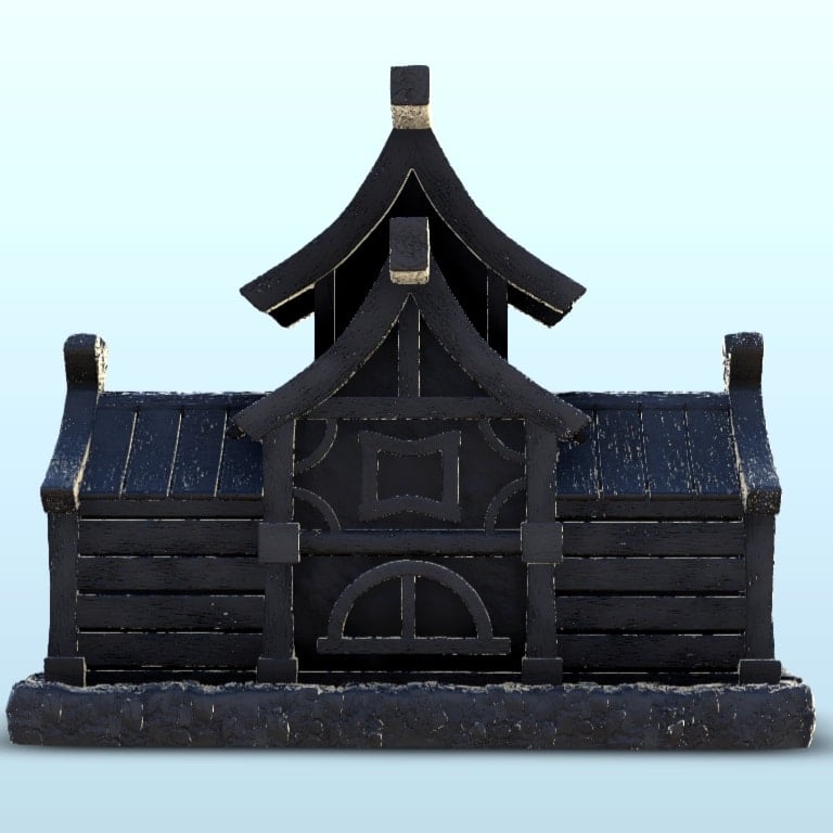 Oriental large temple by Hartolia Miniatures - Wargaming3D