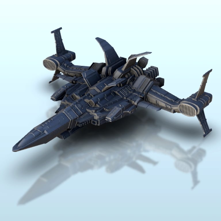 Sabazios spaceship 7 by Hartolia Miniatures - Wargaming3D