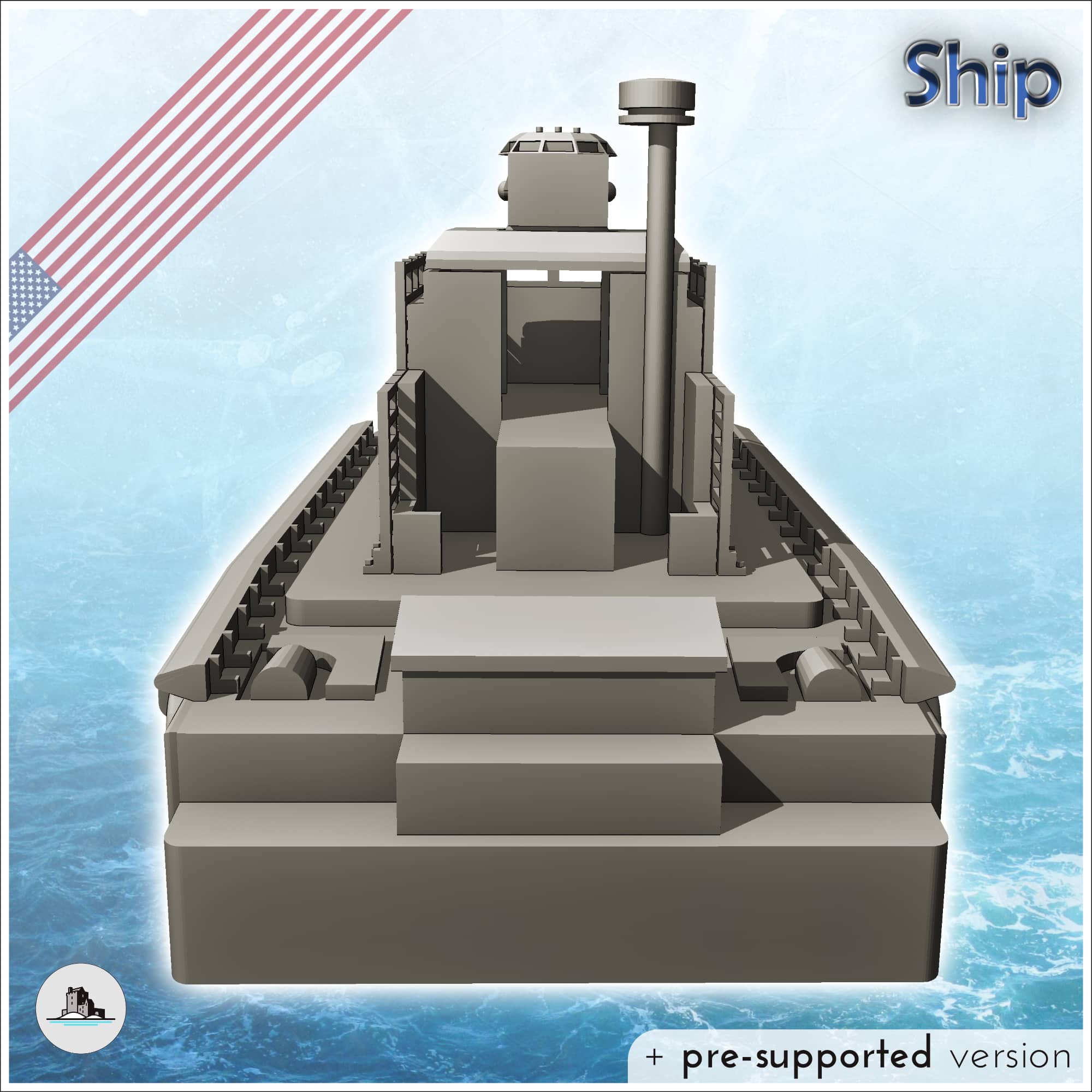 LMC-6 ATC Zippo Flamethrower patrol boat by Hartolia Miniatures ...