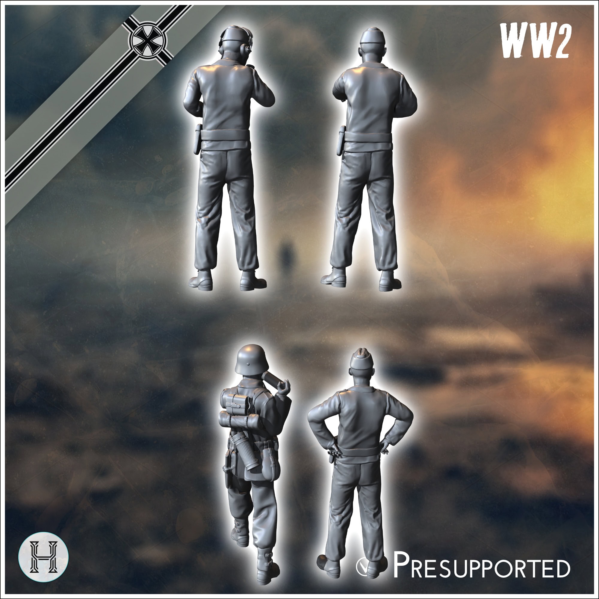 Hummel-Wespe 105mm SPG by Hartolia Miniatures - Wargaming3D