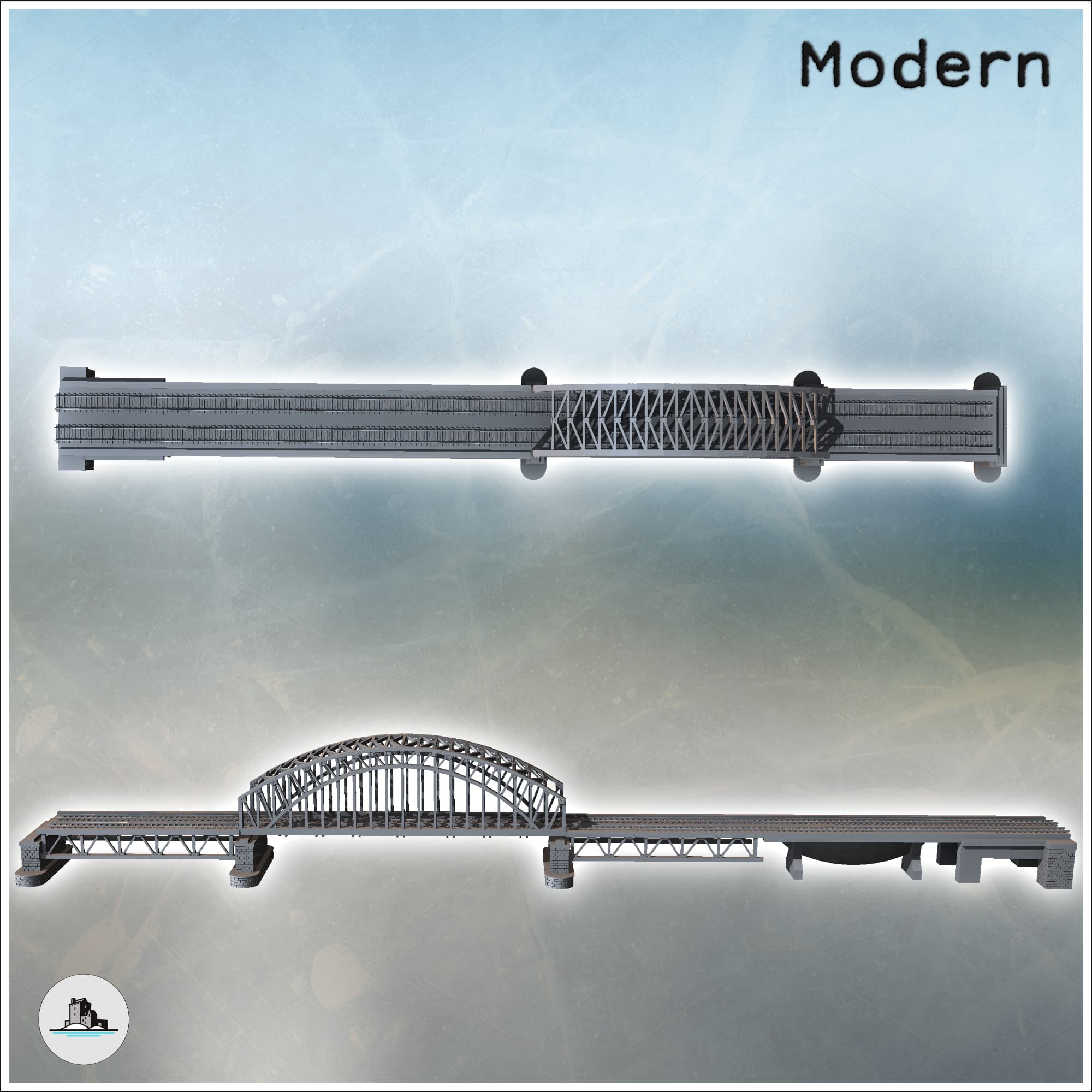 Oosterbeek Bridge (Netherlands) by Hartolia Miniatures - Wargaming3D