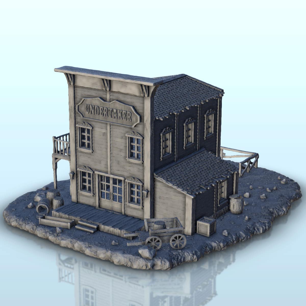 Funeral home with workshop (10) by Hartolia Miniatures - MiniHoarder