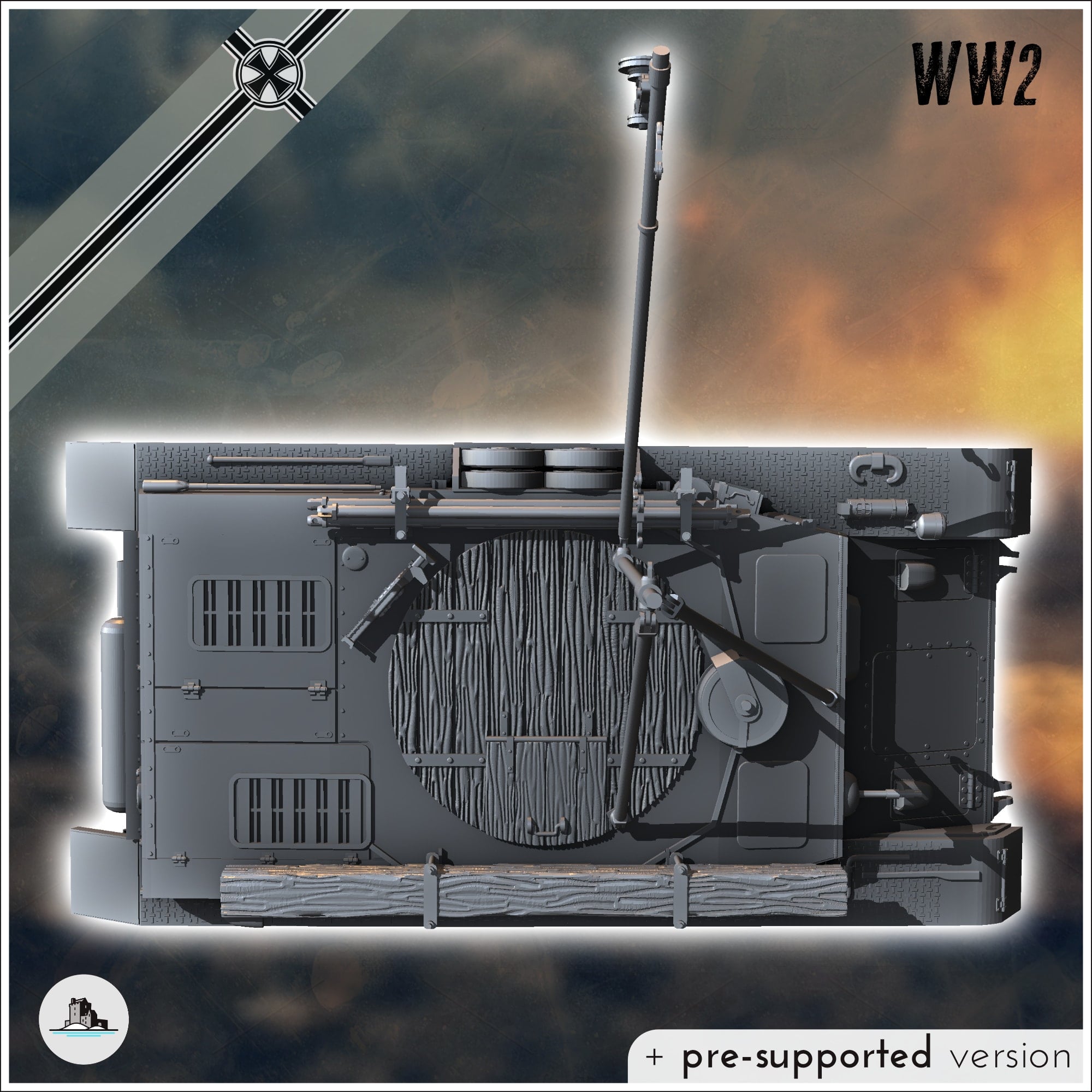 Bergepanzer IV by Hartolia Miniatures - MiniHoarder