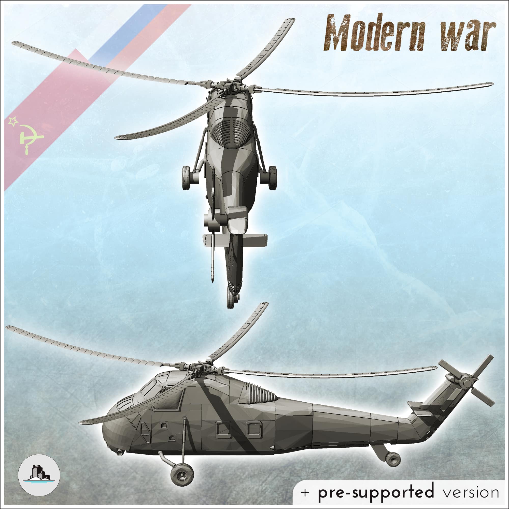 Sikorsky S-58 H-34 Choctaw HSS-1 Seabat HUS-1 Seahorsei helicopter by ...