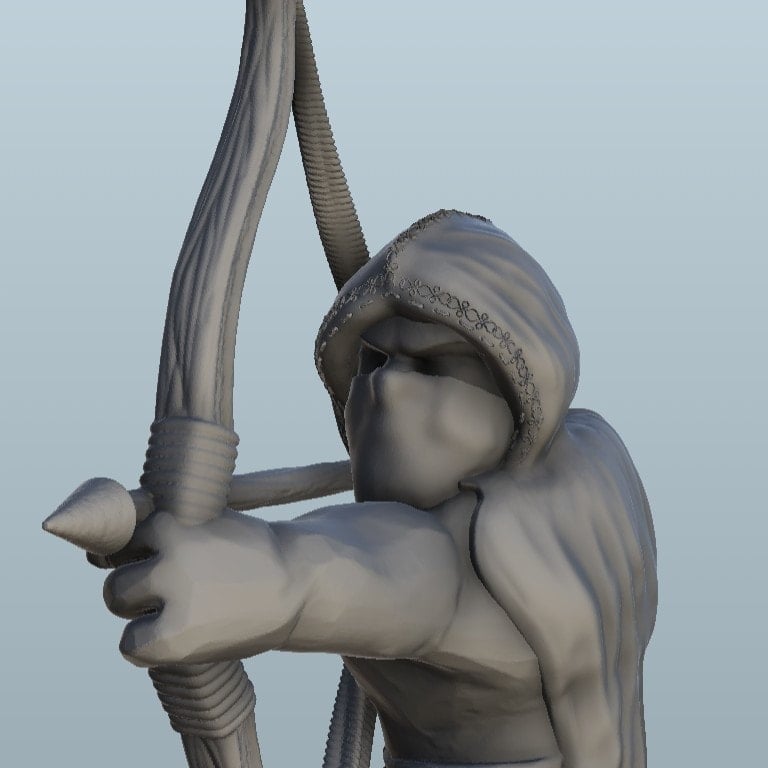 Archer by Hartolia Miniatures - Wargaming3D