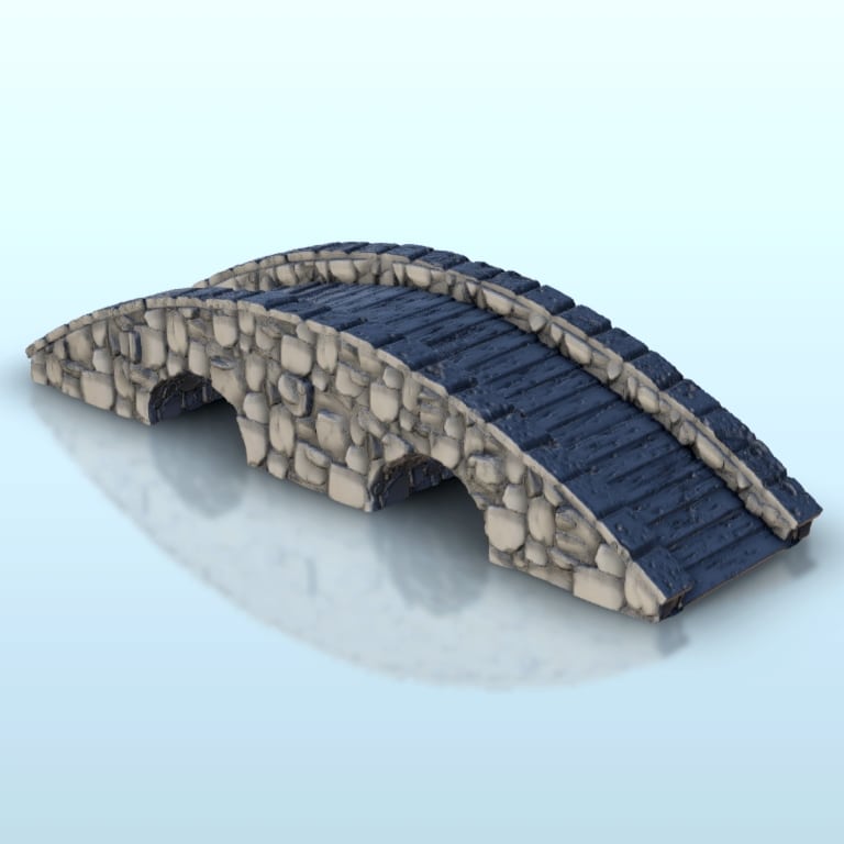 Large stone bridge by Hartolia Miniatures - MiniHoarder