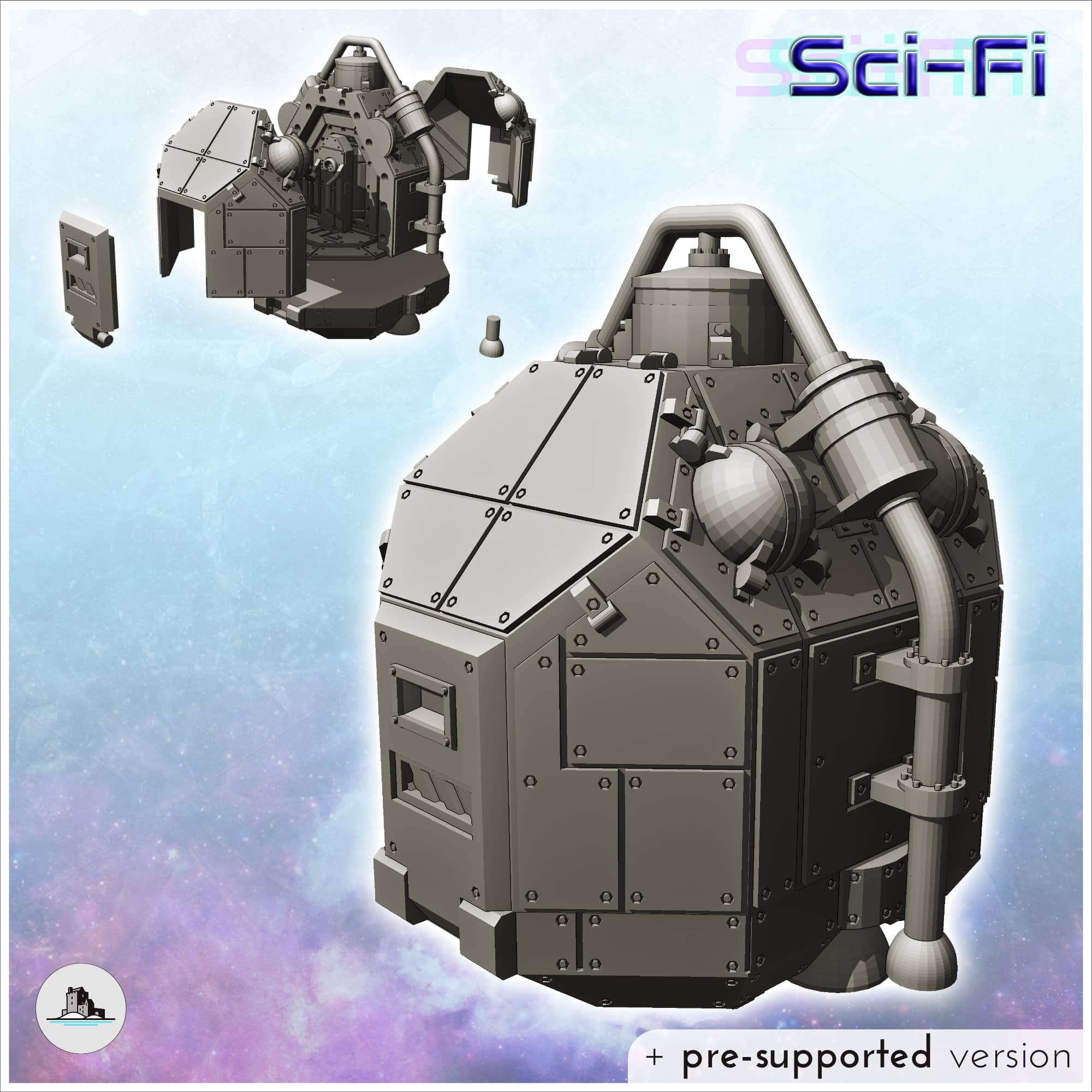 Commando drop-ship with interior and seats (19) by Hartolia Miniatures ...