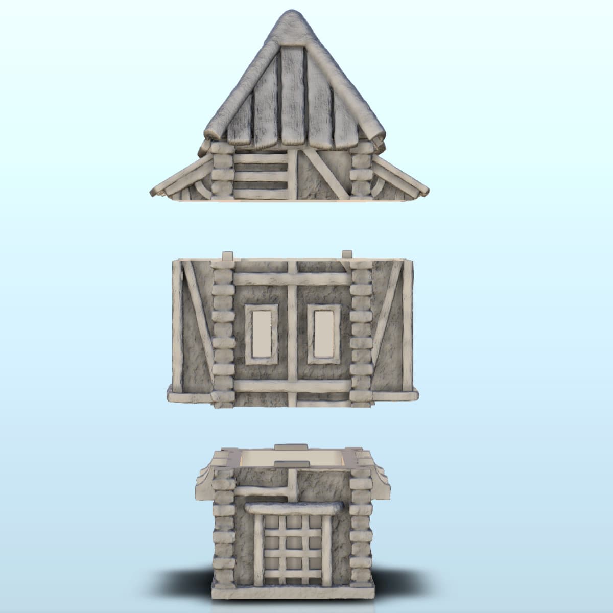 Medieval stone tower with double oriel windows (11) by Hartolia ...