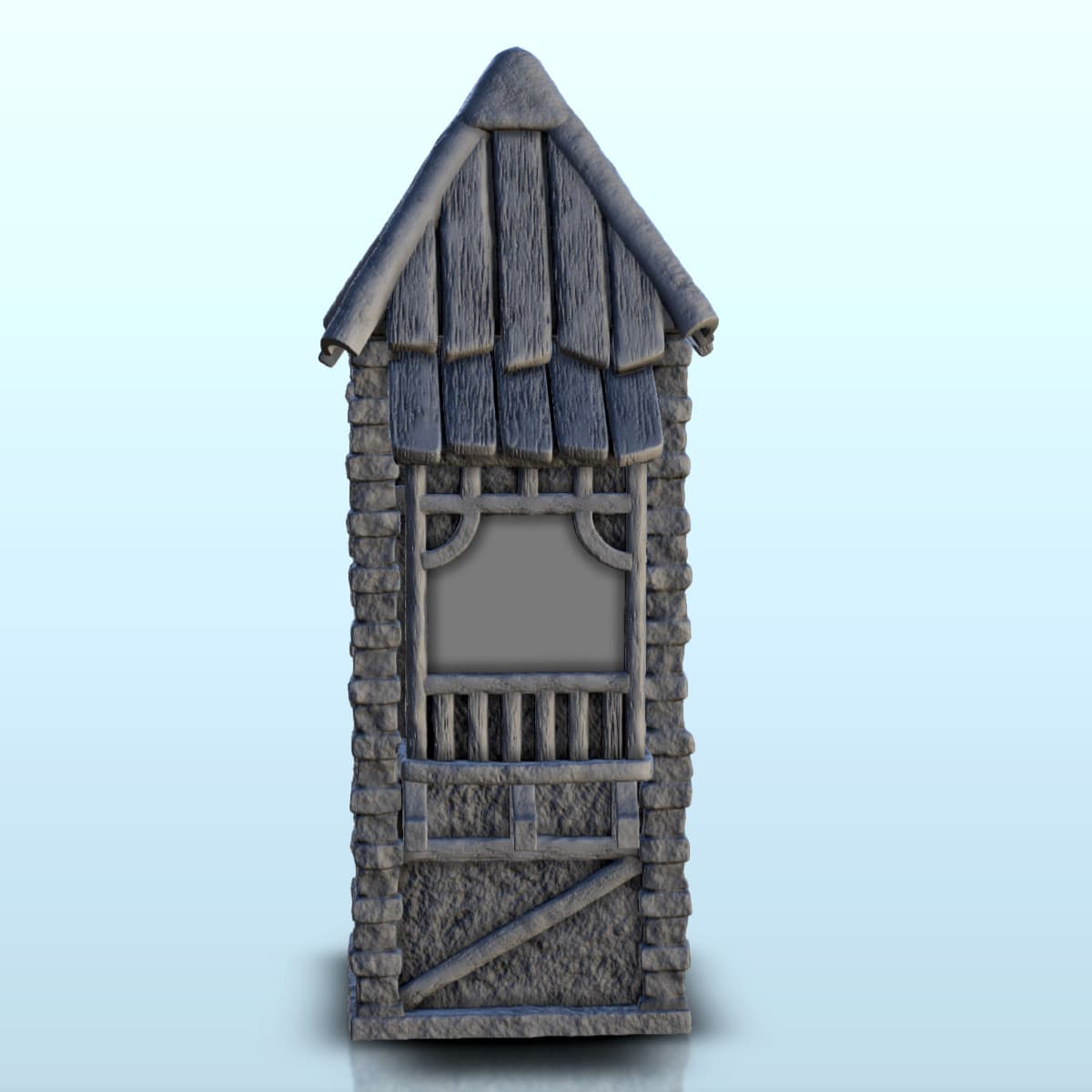 Medieval stone tower with double oriel windows (11) by Hartolia ...