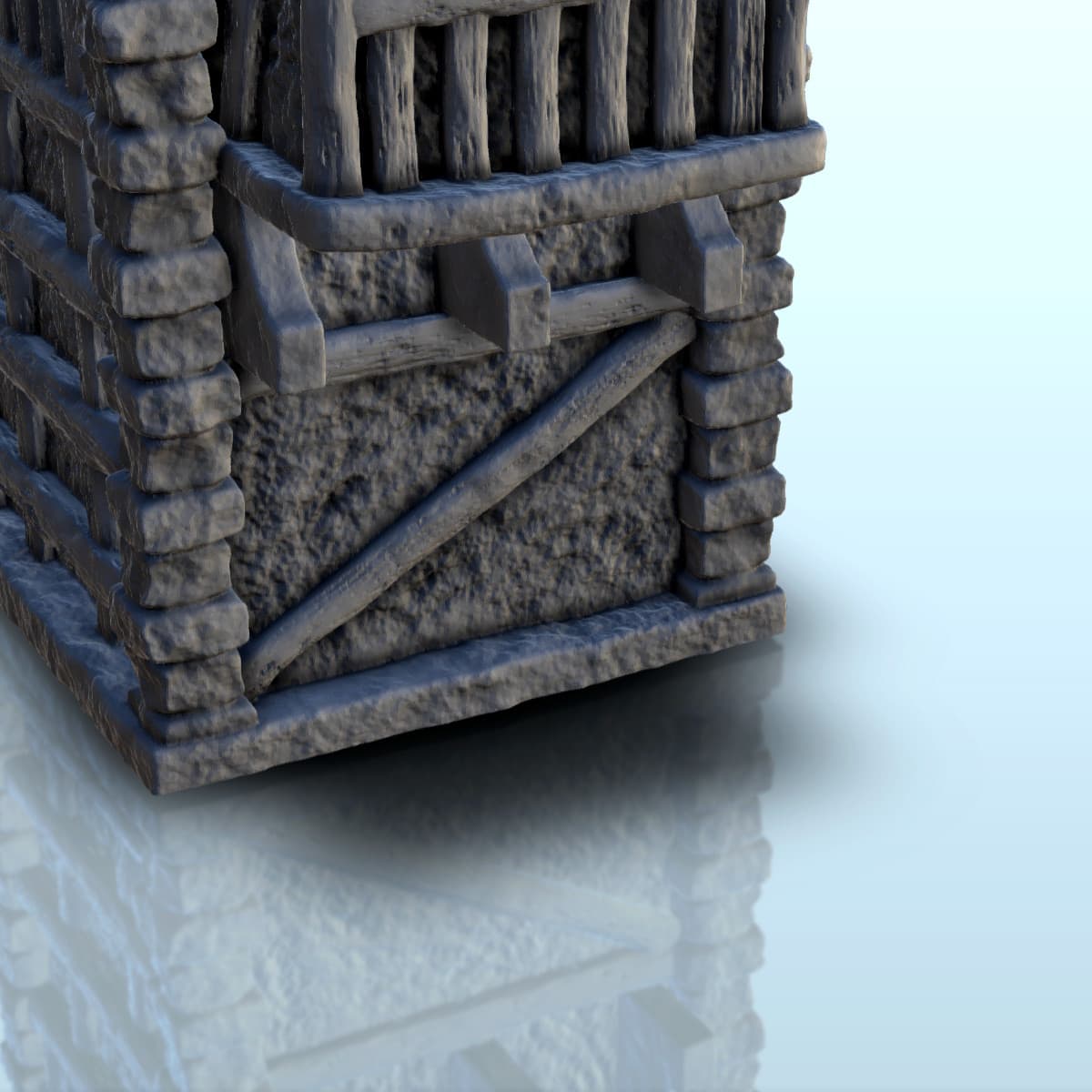 Medieval stone tower with double oriel windows (11) by Hartolia ...