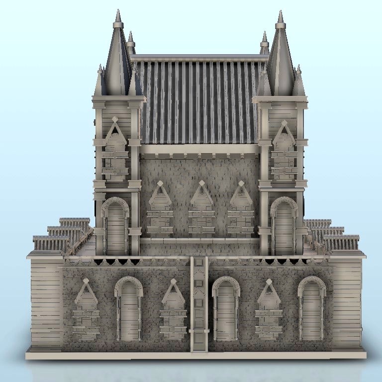Gothic Mausoleum 4 by Hartolia Miniatures - Wargaming3D