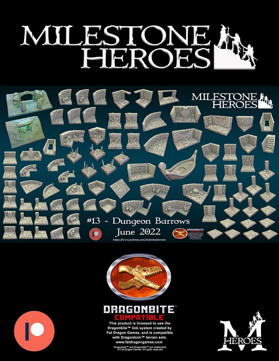 #13 - Dungeon Barrows by Milestone Heroes - MiniHoarder