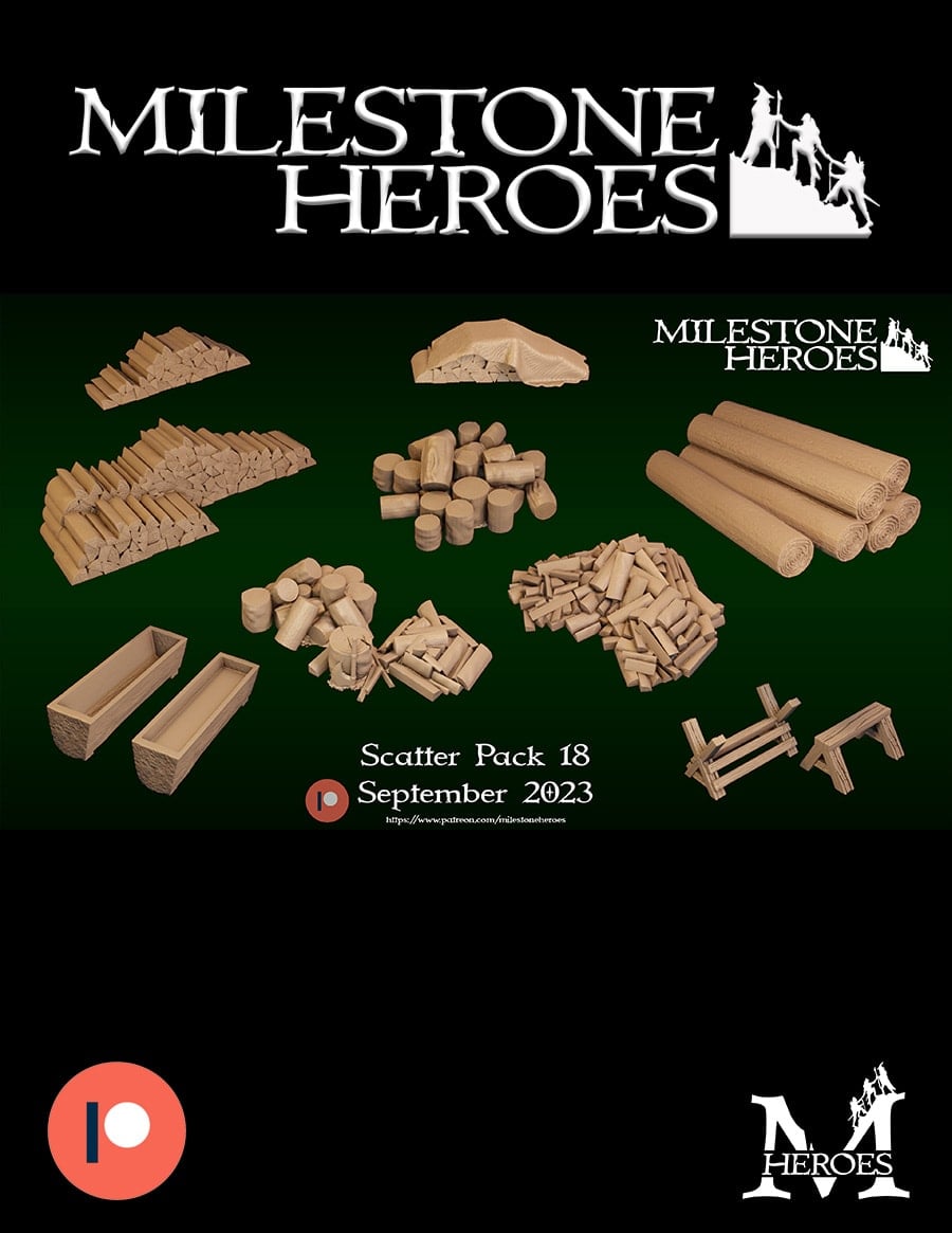 Scatter Pack 18 by Milestone Heroes - MiniHoarder