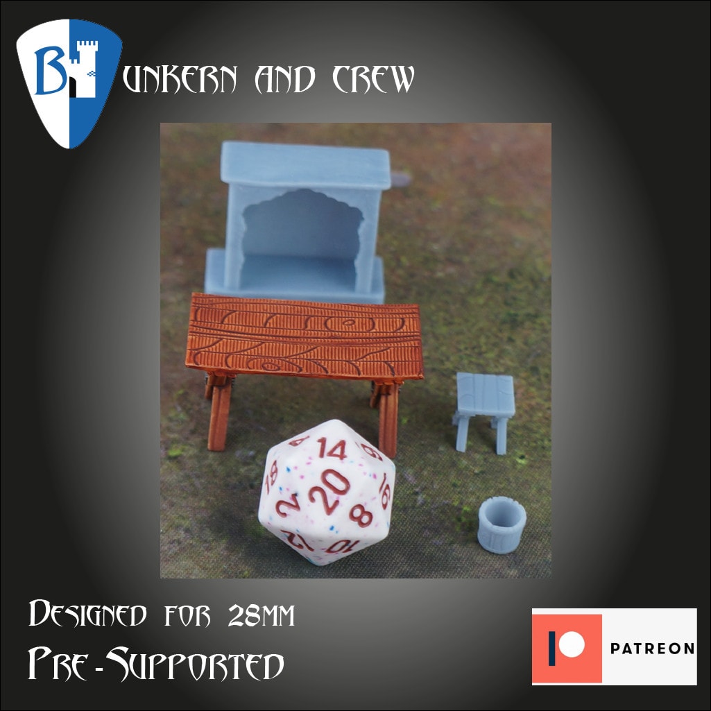 Elderheim Peasant Servant Quaters by Bunkern - MiniHoarder