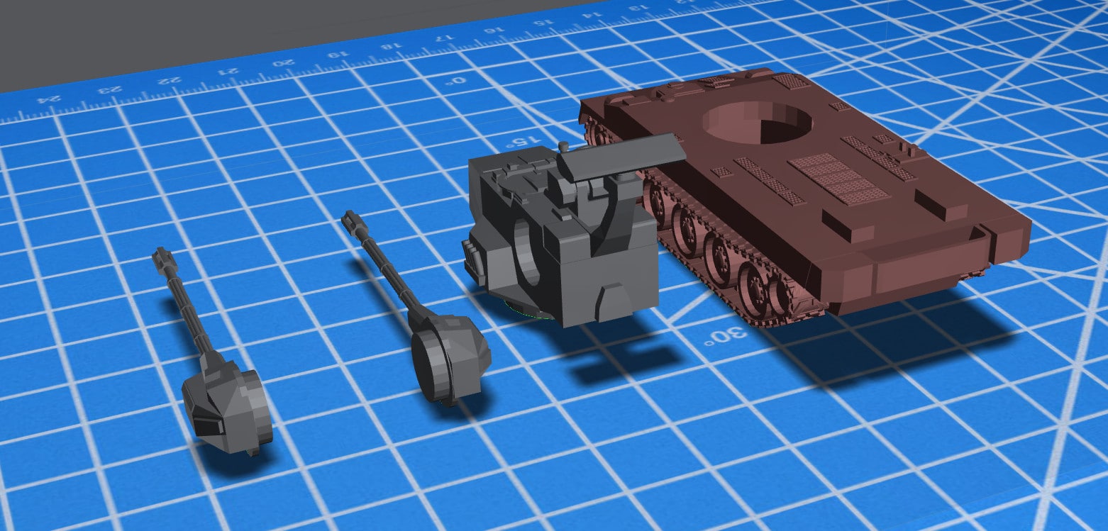 1/100 Type 87 SPAAG by thearmoredartist - Wargaming3D